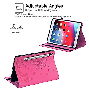 Galaxy Tab S9 Plus/S8+/S7 FE/S7+ Case with S Pen Holder [SM-X810/X816B/X818U/X800/X806/T730/T736B/T970/T975] - Shockproof Stand Folio Case for Samsung Tablet S9+ 2023 12.4