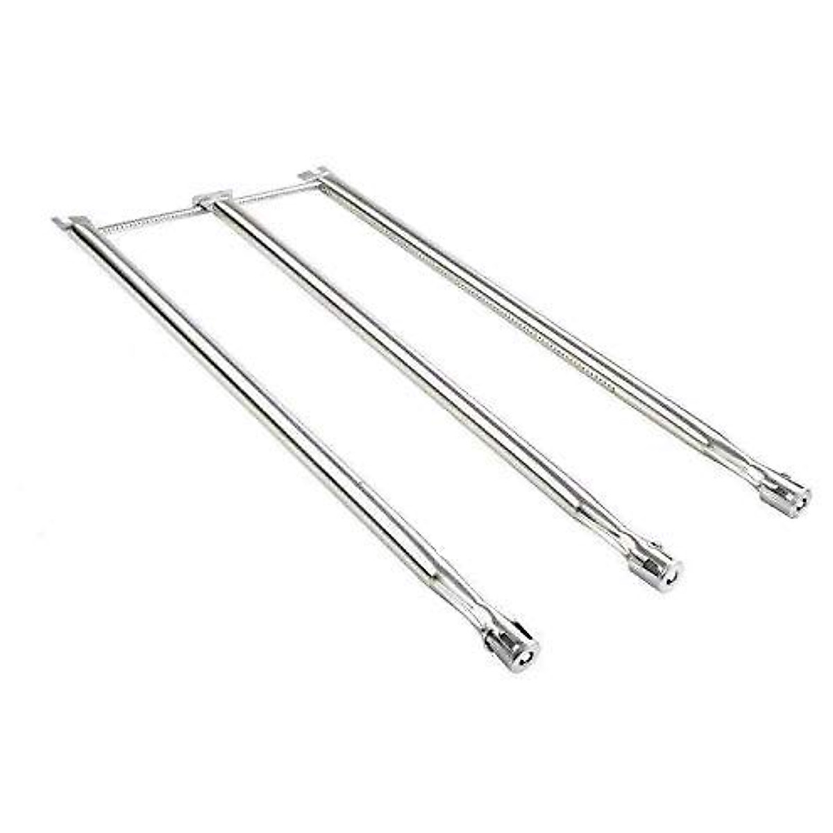 GasSaf Burner Tube Replacement for Weber 7508 Genesis Silver B & C, Genesis Gold B & C, Spirit 700 E-310 E-320, Weber 900 and Other Models, Stainless Steel Gas Grill Burner Tube Kit