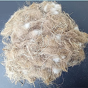 Shuoxpy 1.4 Oz Natural Bird Nesting Materials, Bird Nest Bedding Material, Great for Nest Building for Bird Small Animals