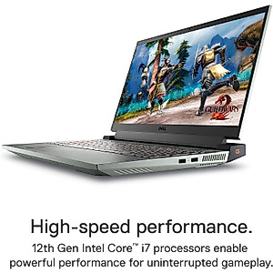 Dell G15 Gaming Laptop 2023 Newest, 15.6" FHD Display, Intel Core i7-12700H(Up to 4.7GHz) Processor, NVIDIA GeForce RTX 3060, 32GB DDR5 RAM, 1TB SSD, USB Type A&C, Wi-Fi 6, Bluetooth, Windows 11 Home
