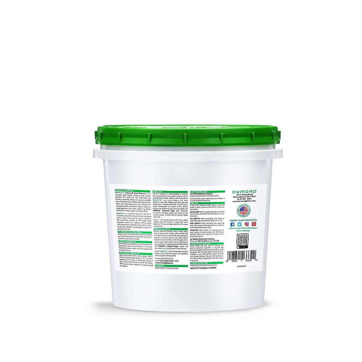 Smart Strip Advanced Paint Remover- Strips 15+ Layers of Paint, Environmentally Friendly, Non-Toxic, Safe, No Hazardous Fumes, No Foul Smells (1 Gallon)