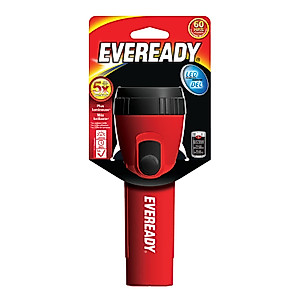 EVEREADY LED Flashlight, Bright Flash Light, Durable and Easy-to-Use, Perfect Flashlights for Camping Accessories, Emergency, Survival Kits, Safe Flashlights for Kids, Batteries Included
