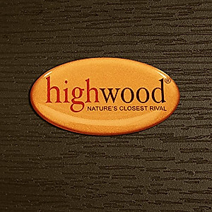 highwood Hamilton Deck Chair, Dining Height, Weathered Acorn