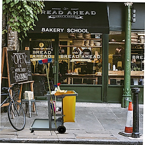 PLAFOPE 1 Pc canvas bag janitorial bag janitorial cart bag replacement cart bag trash can outdoor Cleaning Trolley Bag trashcans for car Cleaning Cart Bag Commercial Work supplies