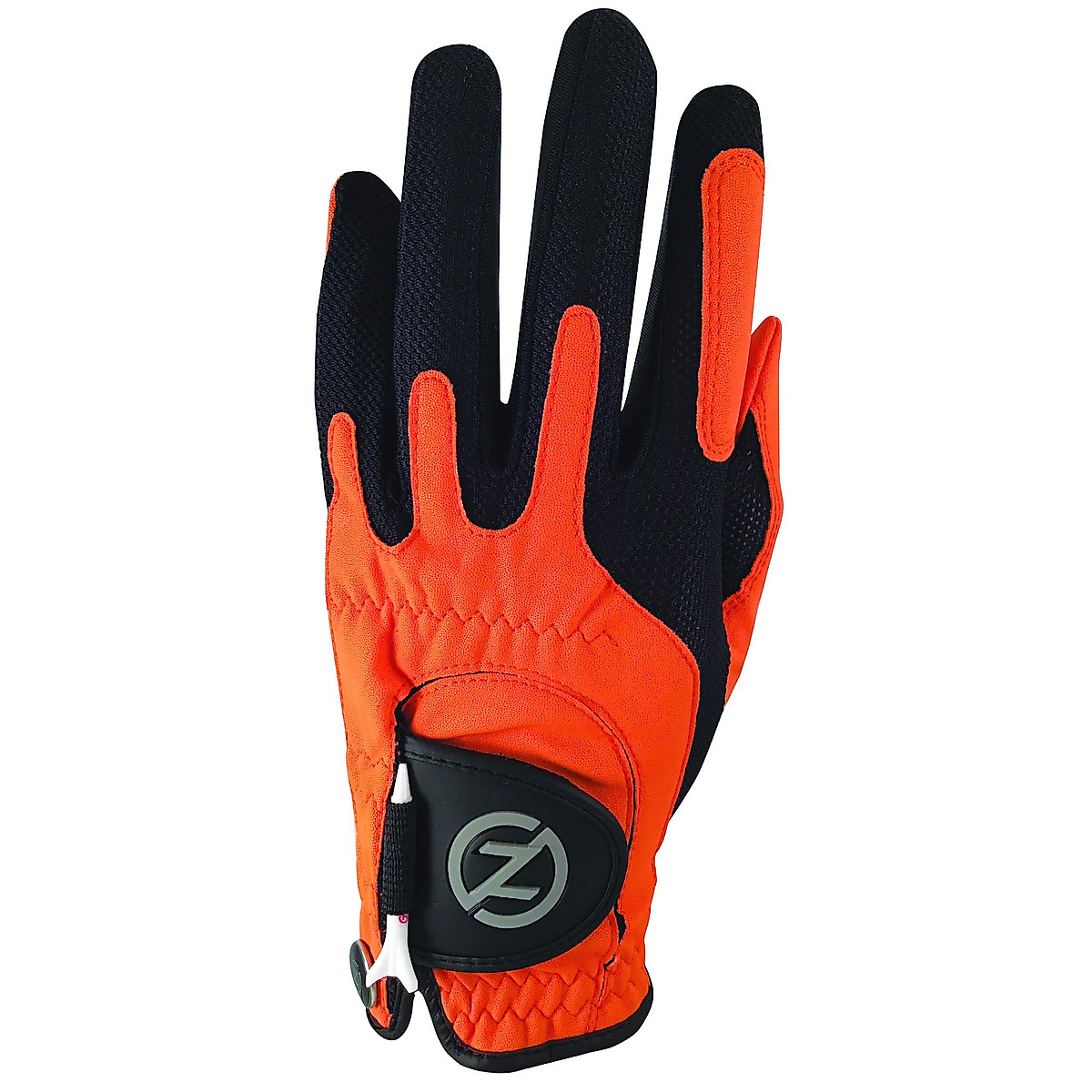 Zero Friction Men's Compression-Fit Synthetic Golf Glove, Universal Fit One Size, Multipack, (Pack of 6)