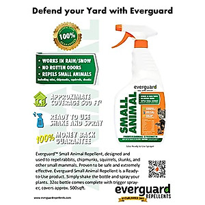 Everguard ADPAR032 Purpose Small Animal Repellent, Dries Clear