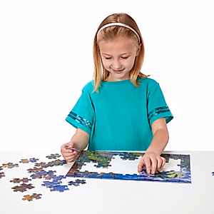 Melissa & Doug Land of Dinosaurs Jigsaw Puzzle (60 pcs) - FSC-Certified Materials