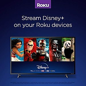 Roku Streaming Stick | Portable; Power-Packed Streaming Device with Voice Remote with Buttons for TV Power and Volume (2018)