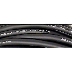 GLS Audio 6ft Cable 1/8" TRS Stereo to XLR Male - 6' Cables 3.5mm (Mini) to XLR-M Cord for iPhone, iPod, Computer, and More - Single