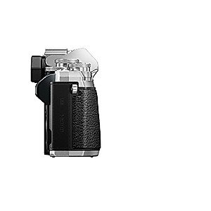 Olympus OM-D E-M10 Mark III Camera Body (Silver), Wi-Fi Enabled, 4K Video