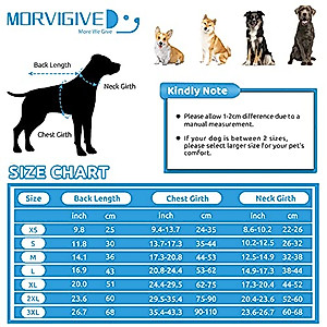 MORVIGIVE Camo Winter Dog Coat, Reversible Waterproof Dog Jacket Dog Cold Weather Coats, Warm Dog Puffer Jacket Reflective Dog Coat with Harness Built in for Small Medium Large Dogs