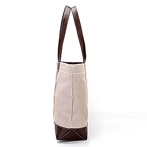 Pretty Hand Drawn Owl Tote Bags Large Leather canvas Purses and Handbags for Women Top Handle Shoulder Satchel Hobo Bags