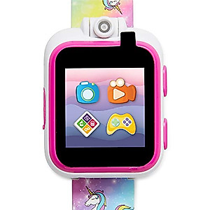 PlayZoom 2 Kids Smartwatch & Headphones - Video Camera Selfies STEM Learning Educational Fun Games, MP3 Music Player Audio Books Touch Screen Sports Digital Watch Gift for Kids Toddlers Boys Girls