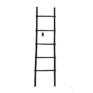 MGP Bamboo Ladder Rack 5' Black Stain Finished