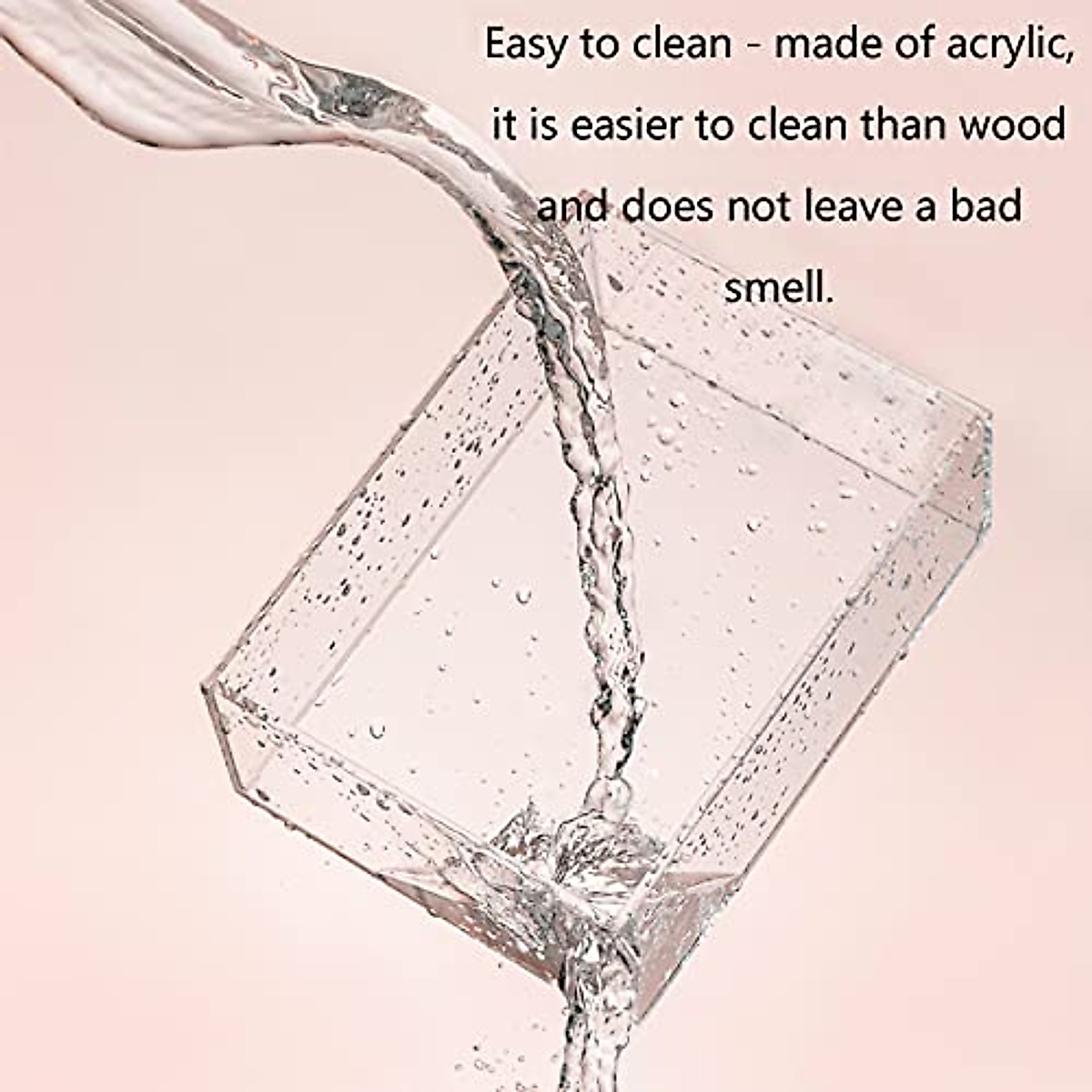 Hamster Sand Bath Shower Box Dwarf Chinchilla Sauna Room Acrylic Digging Sand Container Small Animals Bathroom Toilet for Gerbil Hedgehog Squirrel