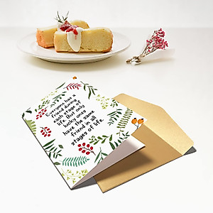 Best Friend Forever Card, Best Friend Birthday Card, Bday Card for BFF Bestie, Friendship Greeting Card, Have The Same Friend In All Stages Of Life