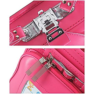 randoseru backpack ransel automatic janpanese school bag for kids PU leather waterpoof