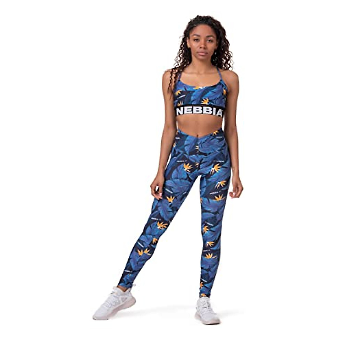 NEBBIA High-Waist Ocean Power Leggings
