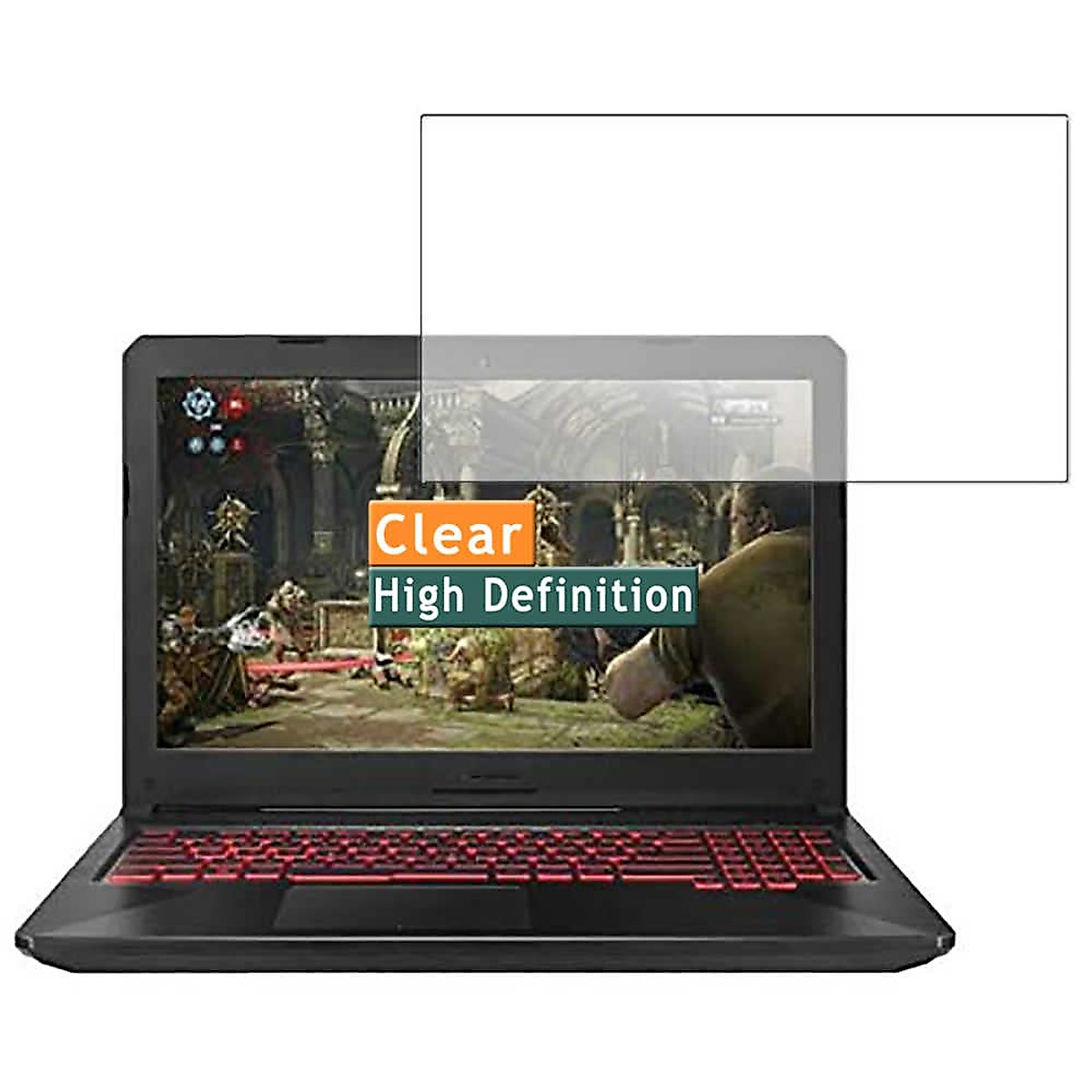 Vaxson 3-Pack Screen Protector, compatible with ASUS TUF Gaming FX504 Series fx504g / fx504ge 15.6" TPU Film Protectors Sticker [ Not Tempered Glass ]