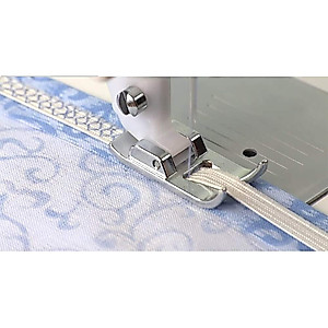 SINGER | All Purpose Presser Foot, Utility & Decorative Stitches, Wide Needle Slot Up to 7mm Stitch Width - Sewing Made Easy