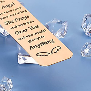 Bookmarks Gifts for Grandma from Grandson Granddaughter Grandchildren Valentine's Day Birthday Mother's Day Anniversary Christmas Stocking Stuffers Gifts for Grandmother Rose Gold Book Mark for Women