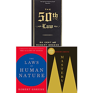 Robert Greene Complete 7 books collection (The 48 Laws of Power; The Laws of Human Nature; The Art of Seduction; Mastery; The 33 Strategies of War; The 50th Law and The Daily Laws)