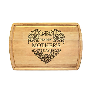 Personalized Cutting Board | Custom Cutting Board | Custom Meat Board | Mother's Day Gift | Gifts for Mother | Personalized Gifts | New Home Gifts (Arched)