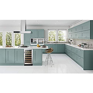 Lanbo 15 Inch Built In Wine Fridge Cooler, 33 Bottles Compressor Wine Cellar