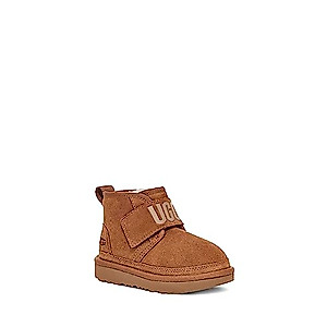 UGG Unisex-Child Neumel Graphic Boot, Chestnut, 12 Toddler