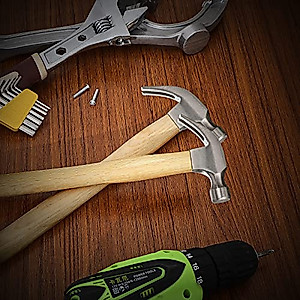 3 Pack Replacement Handles for Sledge Hammers, Small Sledge Hammer Handle Replacement Wooden Hammer Handle Replacement Wood Tool Handle for Round Head Hammer Octagonal Hammer, 12.2 Inch Long