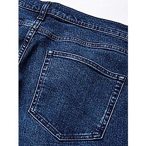 Amazon Essentials Men's Comfort Stretch Straight Slim-Fit Jean (Previously Goodthreads), Medium Indigo, 33W x 30L