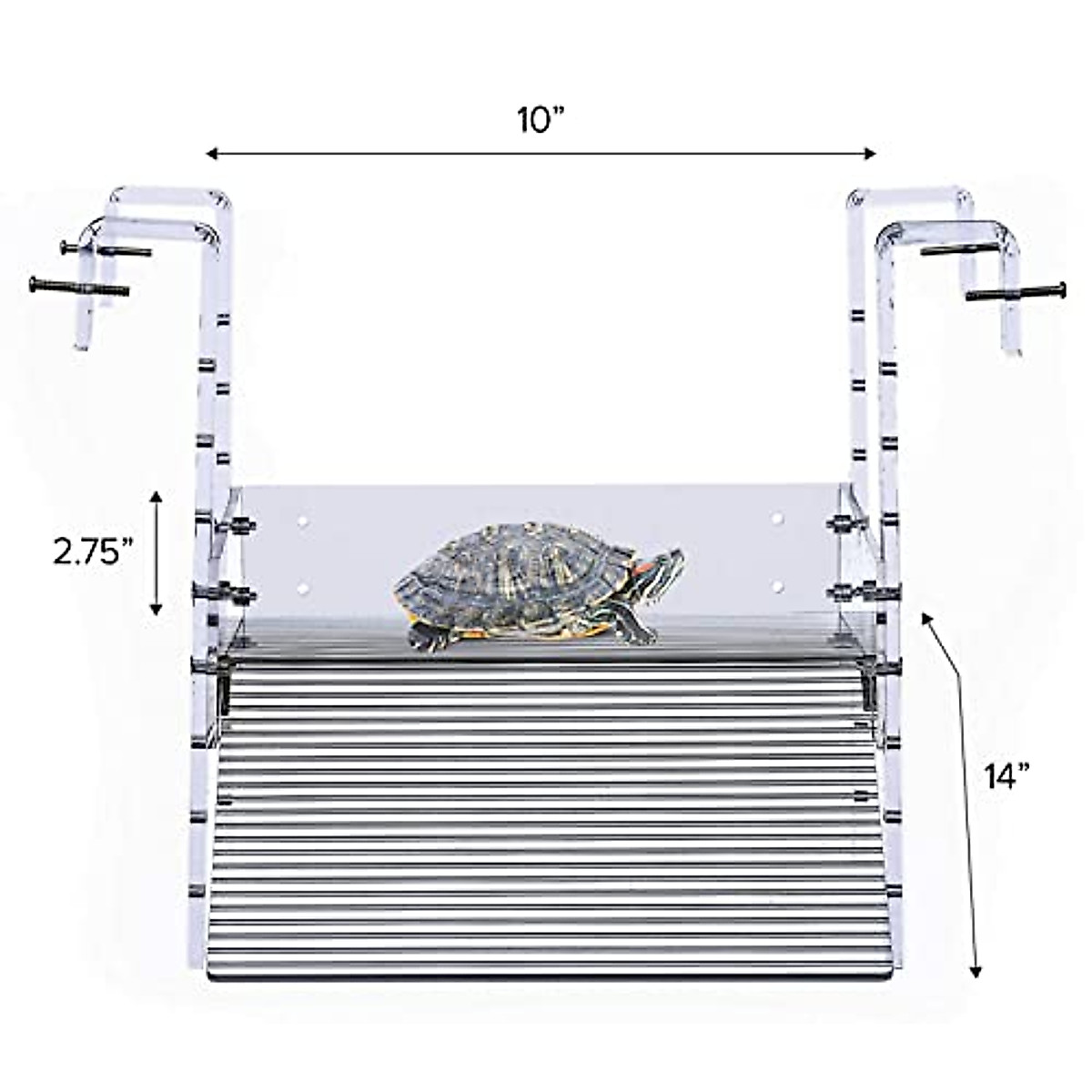 LaBrinx Designs Wide Hanging Turtle Ramp - Aquatic Reptile Basking Platform