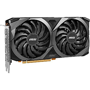 MSI Gaming GeForce RTX 3050 8GB GDRR6 128-Bit HDMI/DP PCIe 4 Torx Twin Fans Ampere OC Graphics Card (RTX 3050 Ventus 2X 8G OCV1)