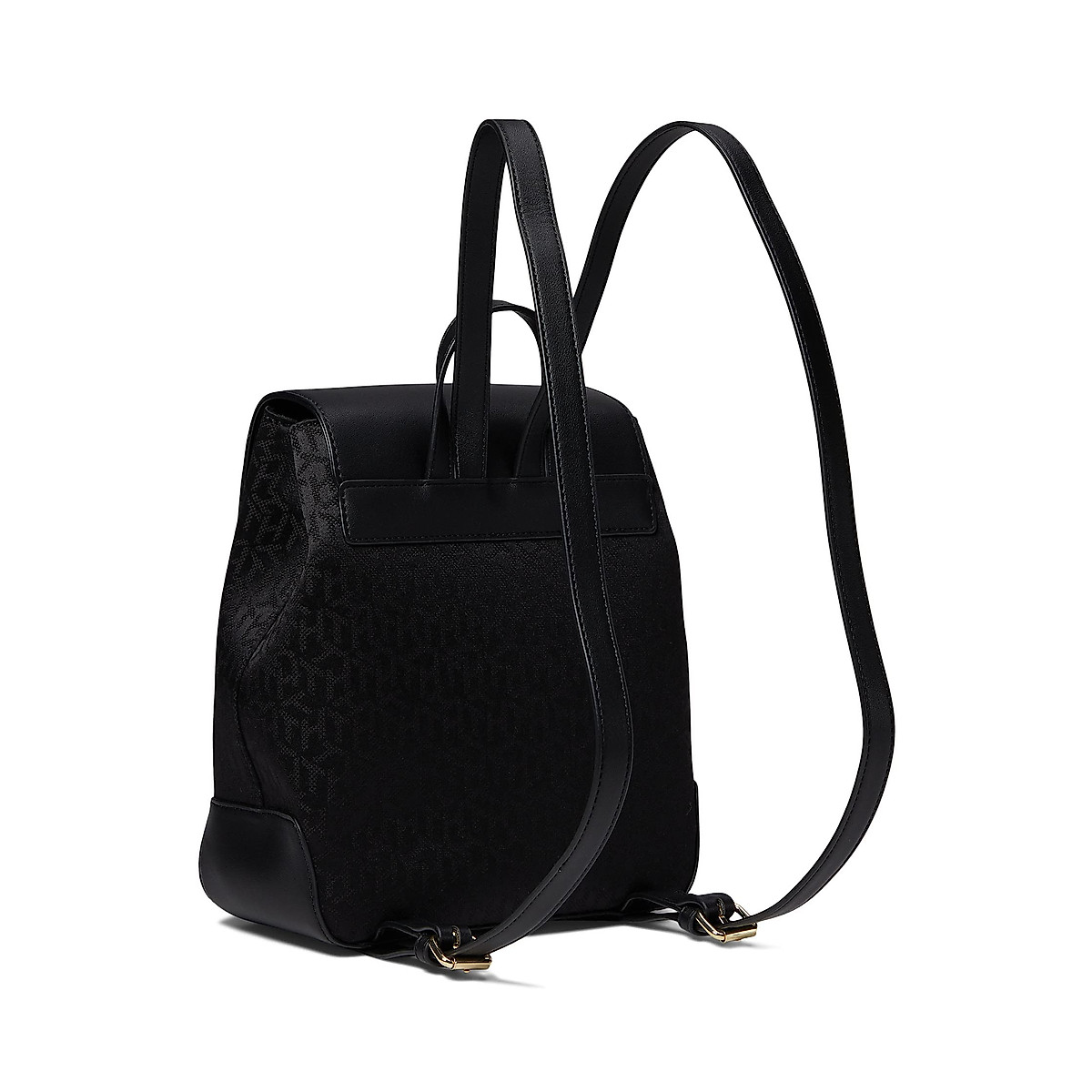 Tommy Hilfiger Sutton Flap Backpack Jacquard Black Tonal/Black One Size