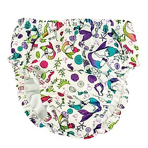 FINIS Reusable Pool Swim Diaper for Babies Swimming Apparel Fintastic, Small