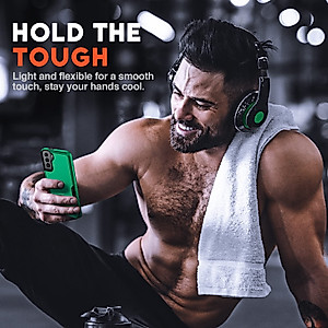 NTG [1st Generation Designed for Samsung S21 Case (Not for S21 Plus&S21 Ultra), Heavy-Duty Tough Rugged Lightweight Slim Shockproof Protective Case for Samsung Galaxy S21 6.2 Inch, Forest Green