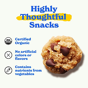 MadeGood Soft Baked Chocolate Chip Mini Cookies, Gluten Free & Safe For School Snacks, 30 Count