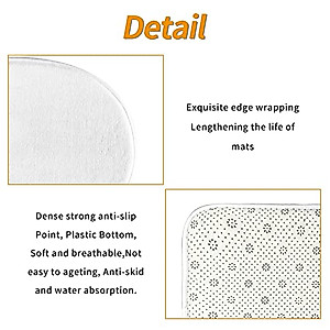 LAYINUSG 4Pcs Nightmare Before Christmas Shower Curtain Set with Non-Slip Rugs, Toilet Lid Cover and Bath Mat, Halloween Xmas Winter Holiday Bathroom Decor Sets with 12 Hooks 72 x 72 Inches