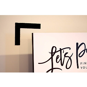 Strenco 2 Inch Hook and Loop Strips with Adhesive - 5 Yards - Heavy Duty Tape - Black Sticky Back Fastener