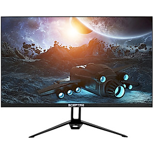 Sceptre IPS 24" 1920 x 1080p Gaming Monitor up to 165Hz DisplayPort HDMI AMD FreeSync Premium 98% sRGB Build-in Speakers, Black 2021 (E248B-FPT168S)