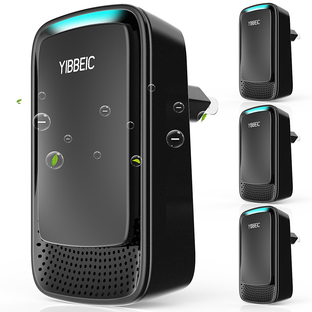 Air Purifier Plug In 4 Pack,Air Ionizer Purifier For Home,2024 New Model Plug In Air Purifier,Forest Air Maker,Portable Negative Ion Generator,Ionic Air Purifier For Bedroom,Office,Gym,Hotel,Kitchen