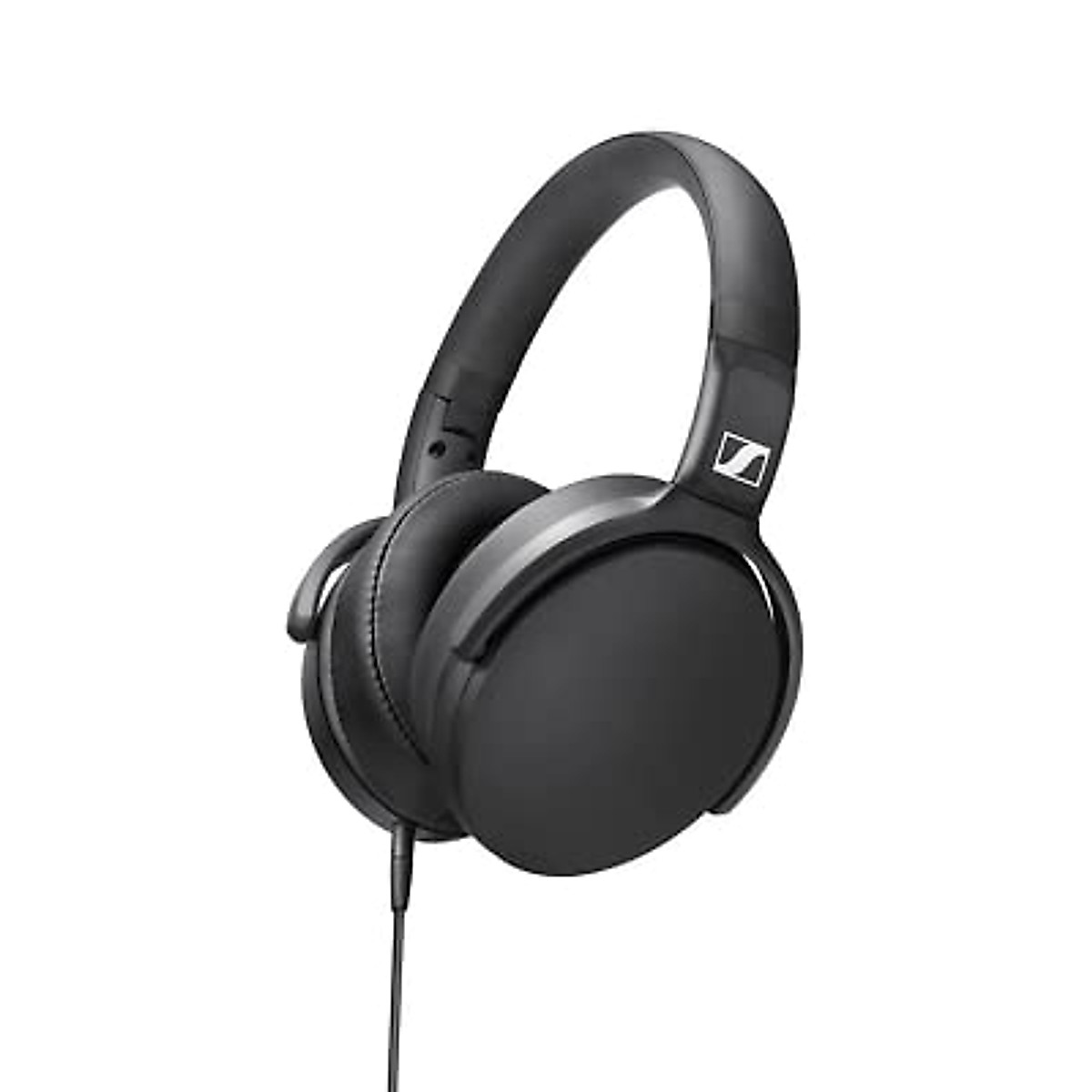 Sennheiser HD 400S Closed Back, Around Ear Headphone with One-Button Smart Remote on Detachable Cable (Renewed)