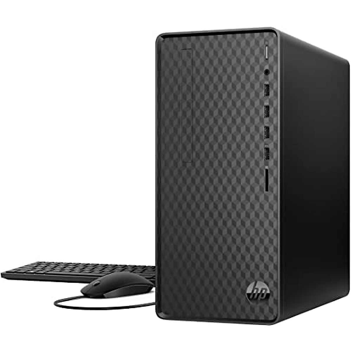 HP M01-F2254 Home & Business Desktop (Intel i3-12100 4-Core, 8GB RAM, 128GB m.2 SATA SSD + 500GB HDD (3.5), Intel UHD 730, WiFi, Bluetooth, HDMI, USB 3.1, Win 11 Pro) Refurbished (Renewed)
