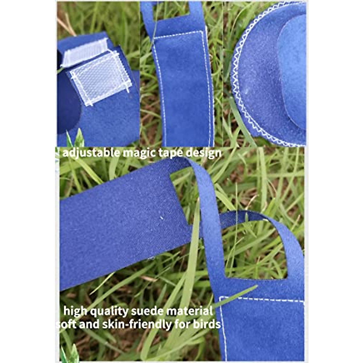 Yu~'s north Bird Diaper Harness Flight Suit Clothes with Flying Leash for Parrots Cockatiel Pet Birds, Parrot Clothes, Bird Training Nappy Suit Liners Clothes (M, Red), Medium