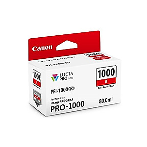 CanonInk Lucia PRO PFI-1000 Red Individual Ink Tank