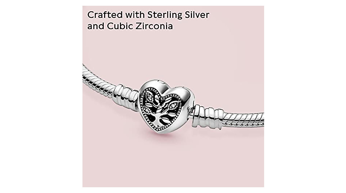 PANDORA Moments Family Tree Bracelet - Celebrate Love
