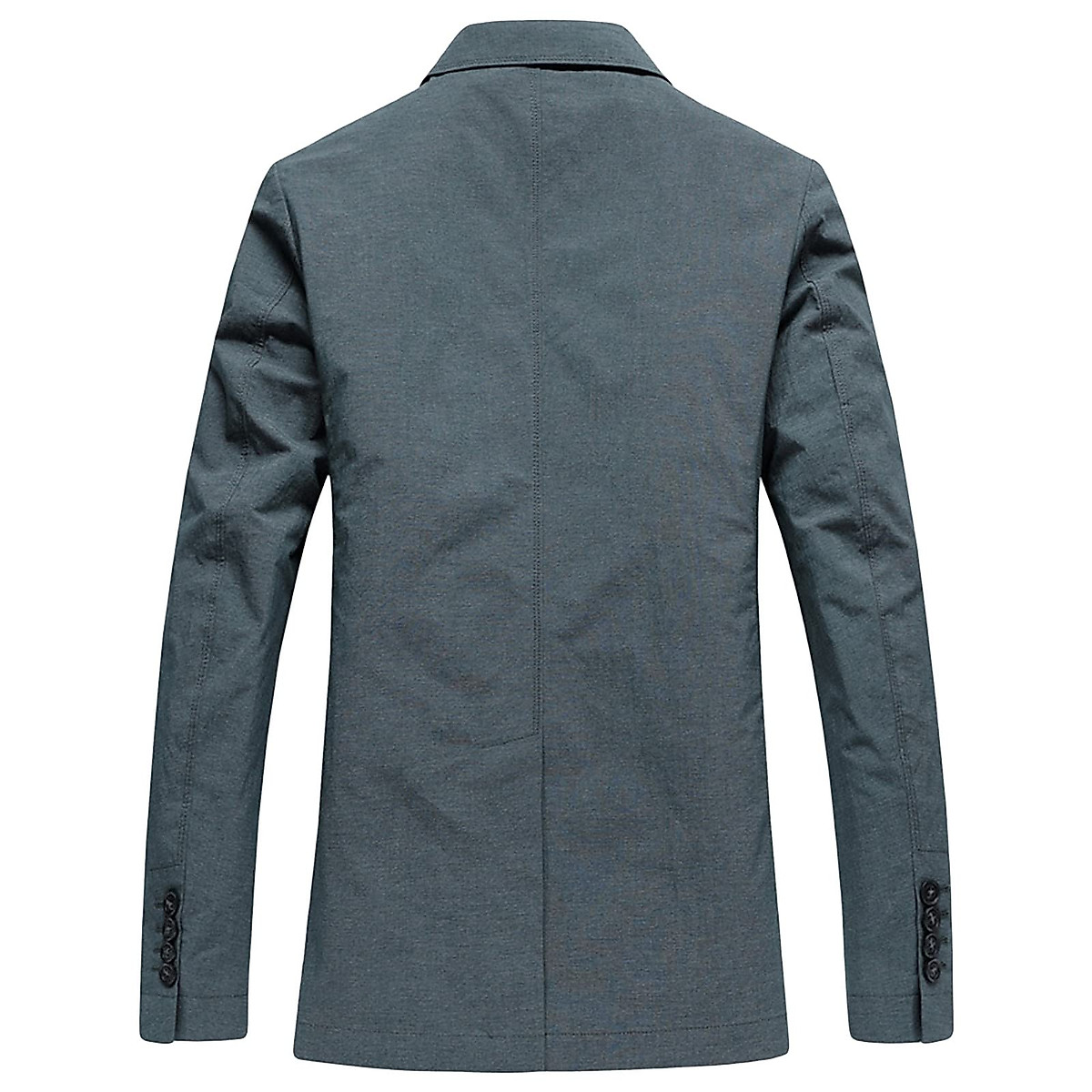 Men's Slim Fit 2 Button Blazer Jacket Classic Fit Casual Daily Sport Coat Notched Collar Lightweight Suit Jackets (Green,X-Large)