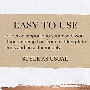 Hair Food Color Repair Concentrate, Repair Damage and Prevent Fade, Shea Butter and Pear, Paraben & Dye Free, Pack of 4, 0.5 Oz Each