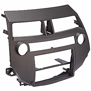 Metra 99-7874 Single/Double DIN Installation Kit for 2008-2009 Honda Accord 08-UP W/O Dual A/C & SCOSCHE HA1AA2B Compatible with Select 2008-Up Honda Vehicles Wire Harness & Antenna Adapter Bundle