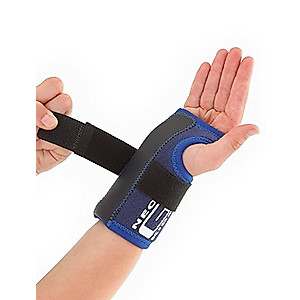 Neo-G Wrist Brace for Kids - Stabilized Support For Carpal Tunnel, Juvenile Arthritis, Joint Pain, Tendonitis, Hand Sprains - Adjustable Compression - Class 1 Medical Device - One Size - Right - Blue